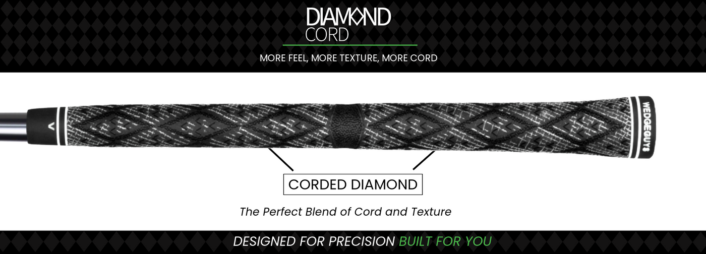 Diamond Cord Golf Grip | Full Cord Grips